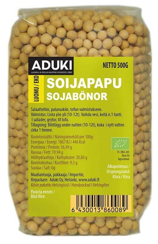 Aduki Soijapapu 500 g